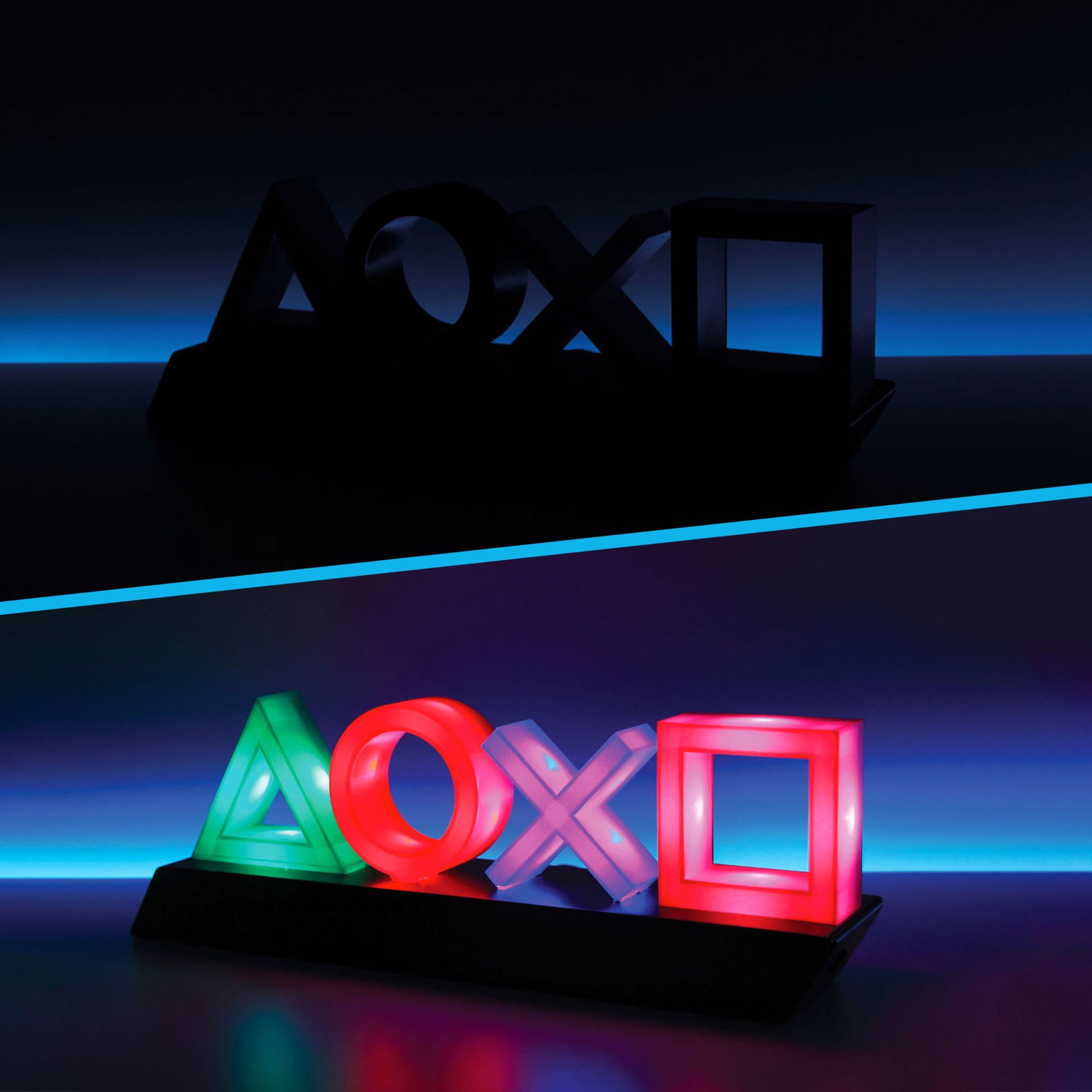 Deko PlayStation Gaming Lampe - Playstation Icons Light