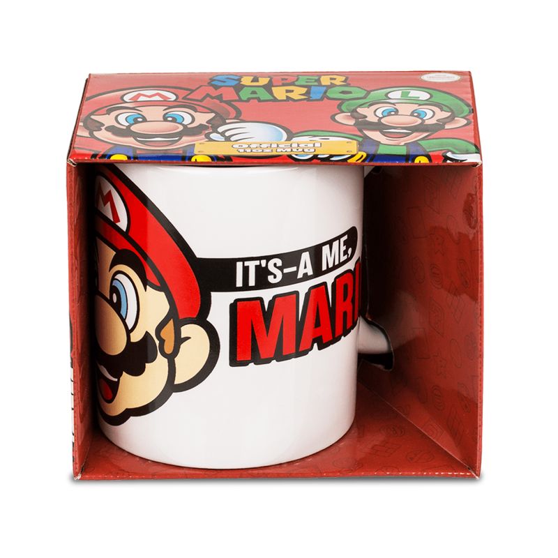Super Mario Tasse - It's a me Spruchmotiv